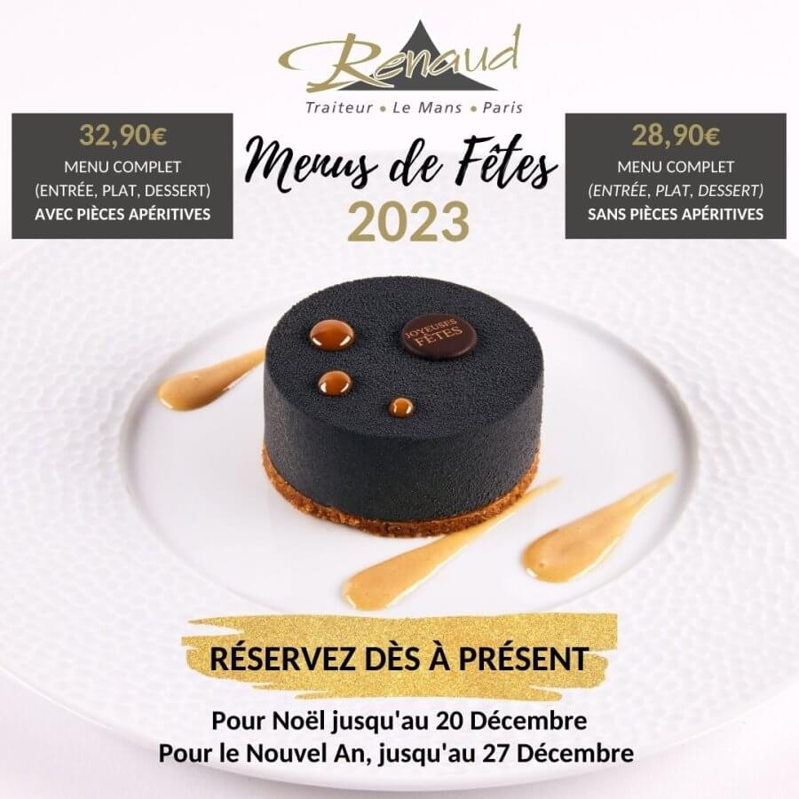 Menus de fêtes : Découvrez notre carte - RENAUD Traiteur